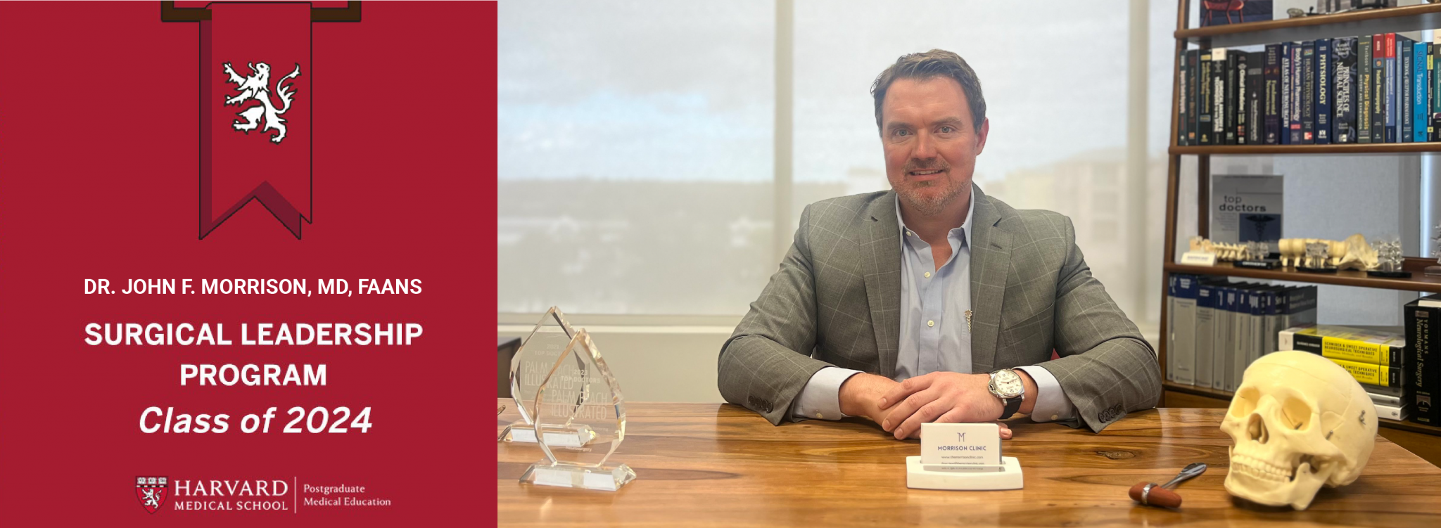 John F Morrison MD FAANS Harvard Surgical Leadership Program 2024